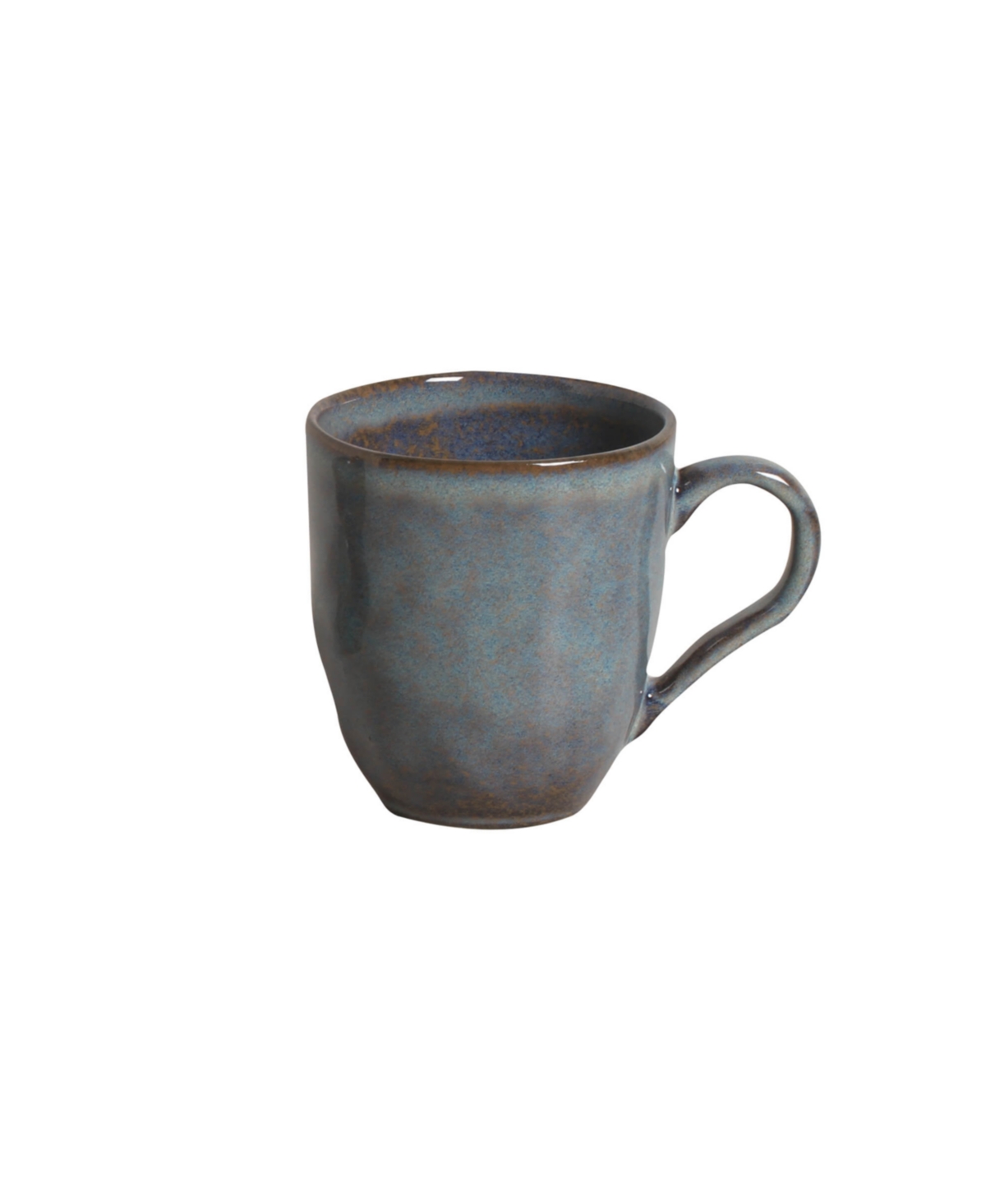 Click here for Porto Brasil Stoneware Coffee Mugs  Set of 4 - Blu... prices