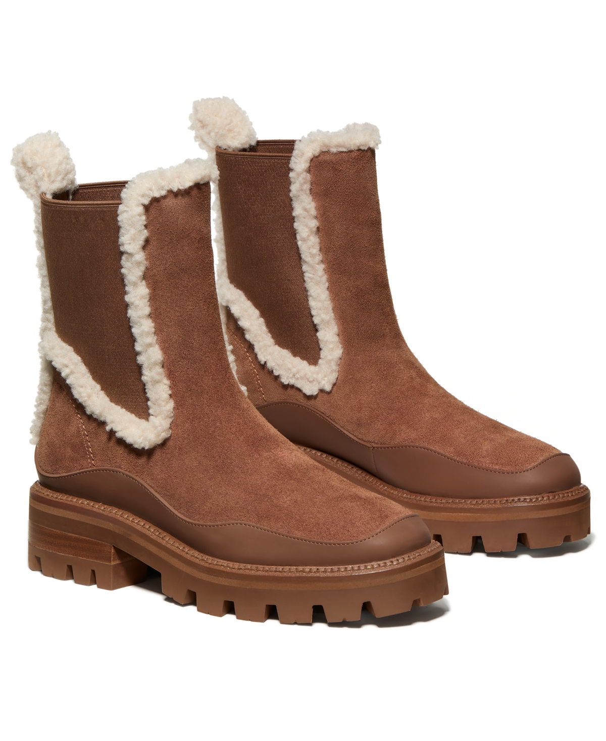 Click here for kate spade new york Womens Shearling Chelsea Boots... prices