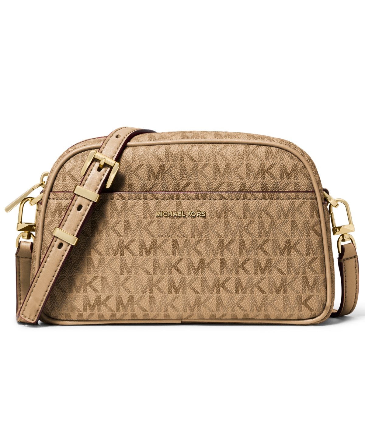 Click here for Michael Kors Jet Set Small Camera Crossbody - Husk prices