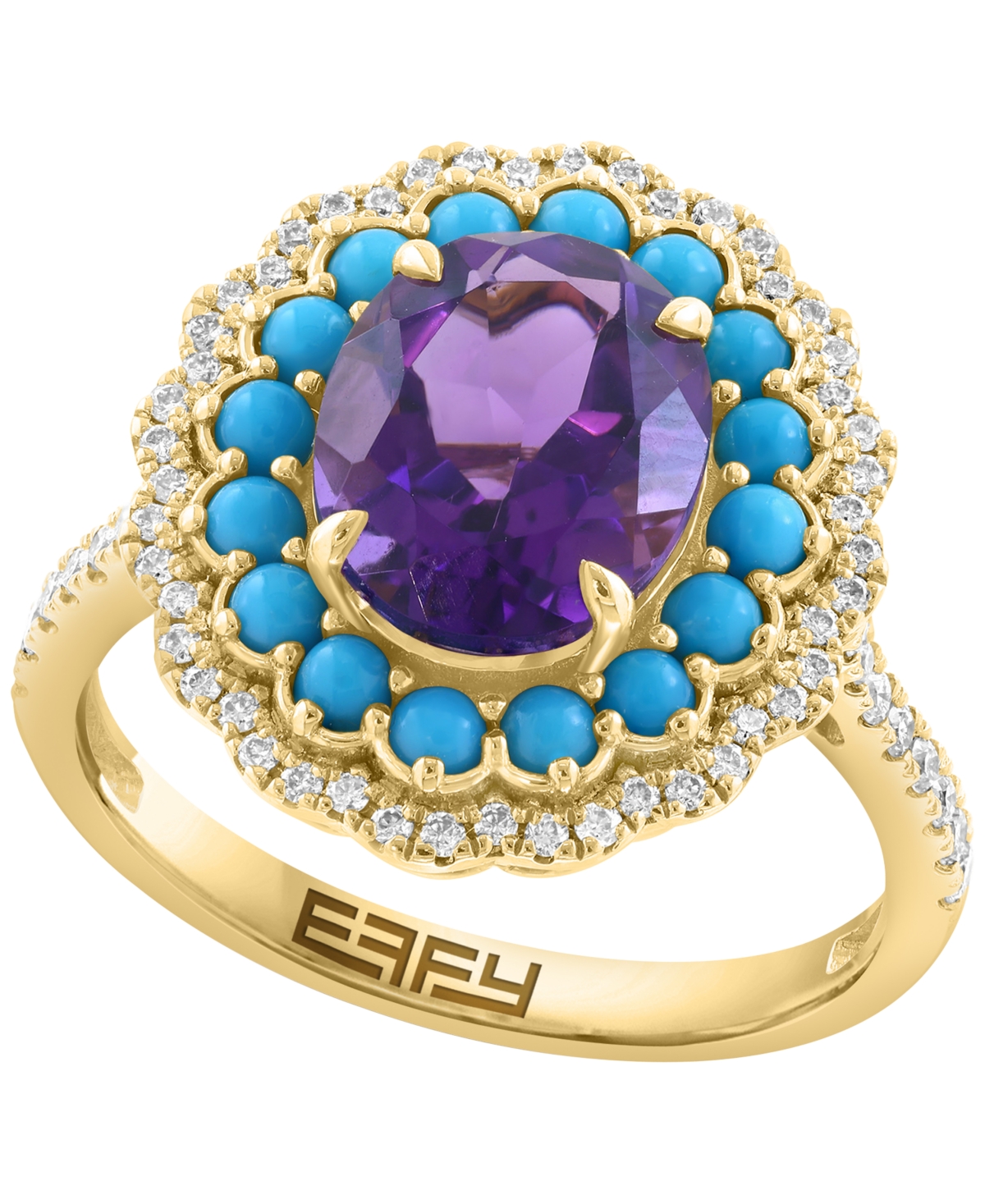 Click here for Effy Collection Diamond (1/3 ct. t.w.)  Amethyst (... prices