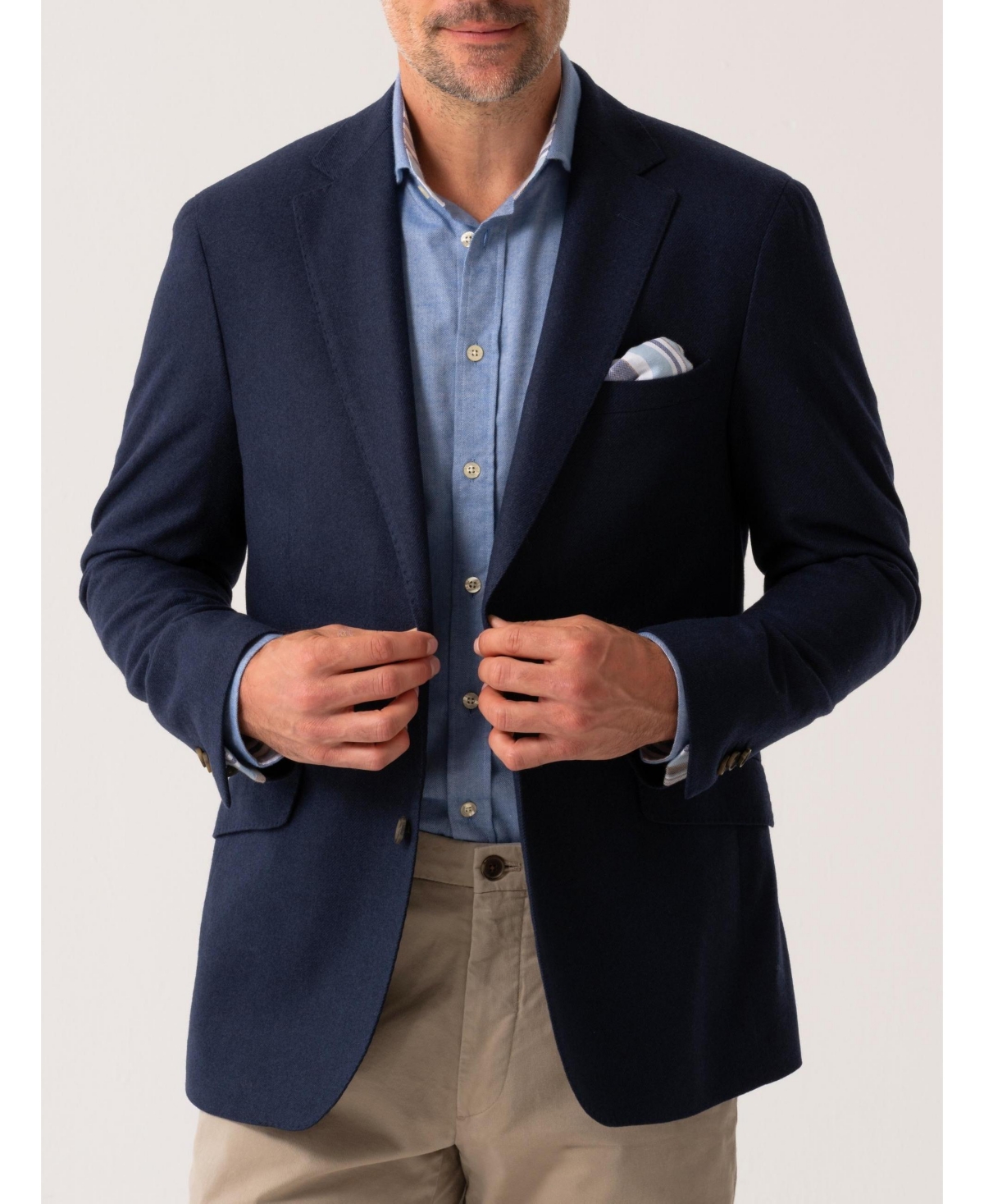 Click here for Koy Clothing Mens Classic Wool and Cashmere Blend... prices