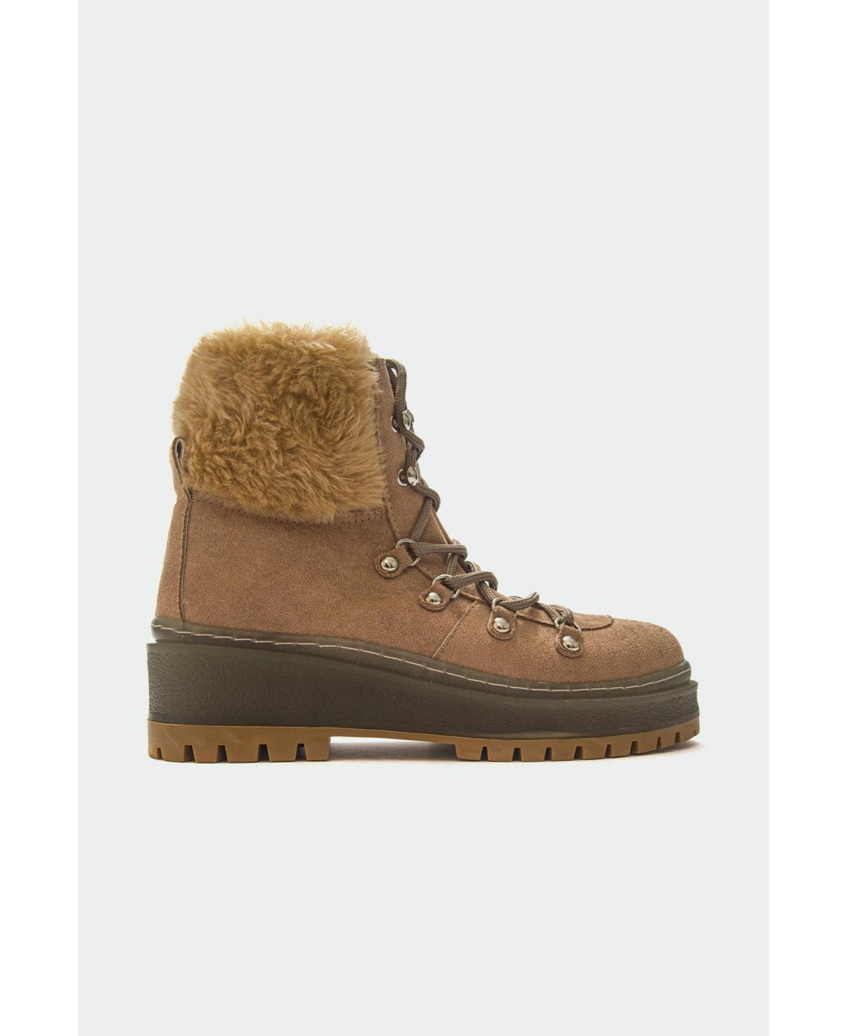 Click here for Prologue Shoes Lunira Fur Ankle Boot (Women) - Bei... prices