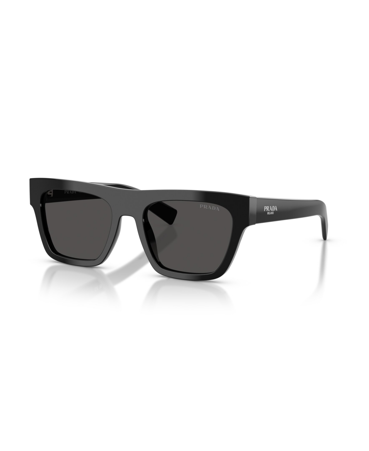Click here for Prada Mens Rectangle Sunglasses  Pr C03S - Black prices