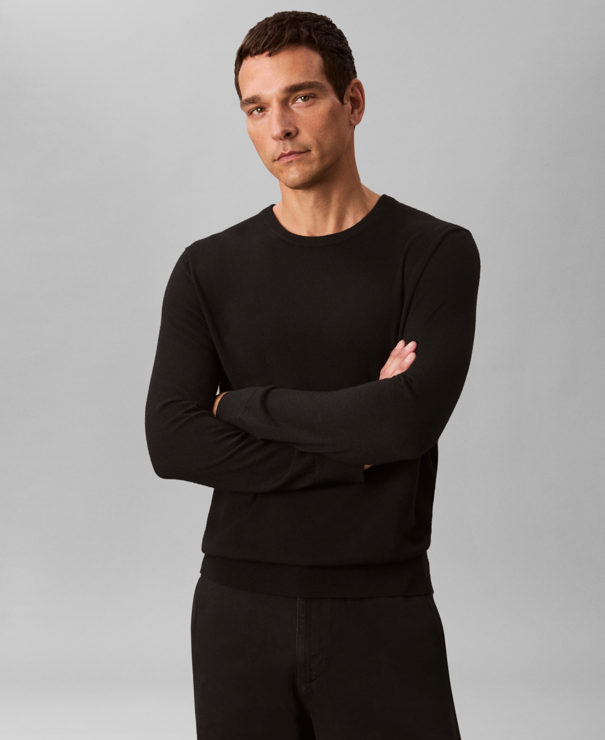 Click here for Calvin Klein Mens Classic Fit Crewneck Sweater - B... prices