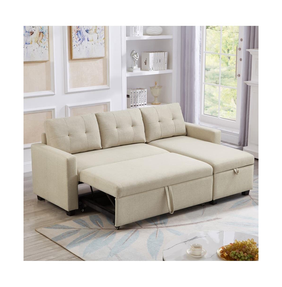 Click here for Convertible Pull-Out Sofa Bed with Reversible Stor... prices