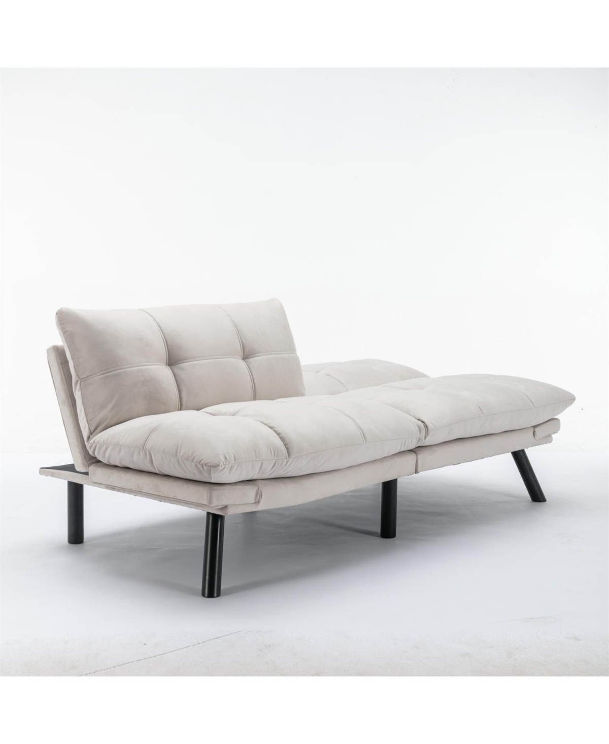 Click here for Jujabu Convertible Folding Modern Sofa Bed - Beige prices