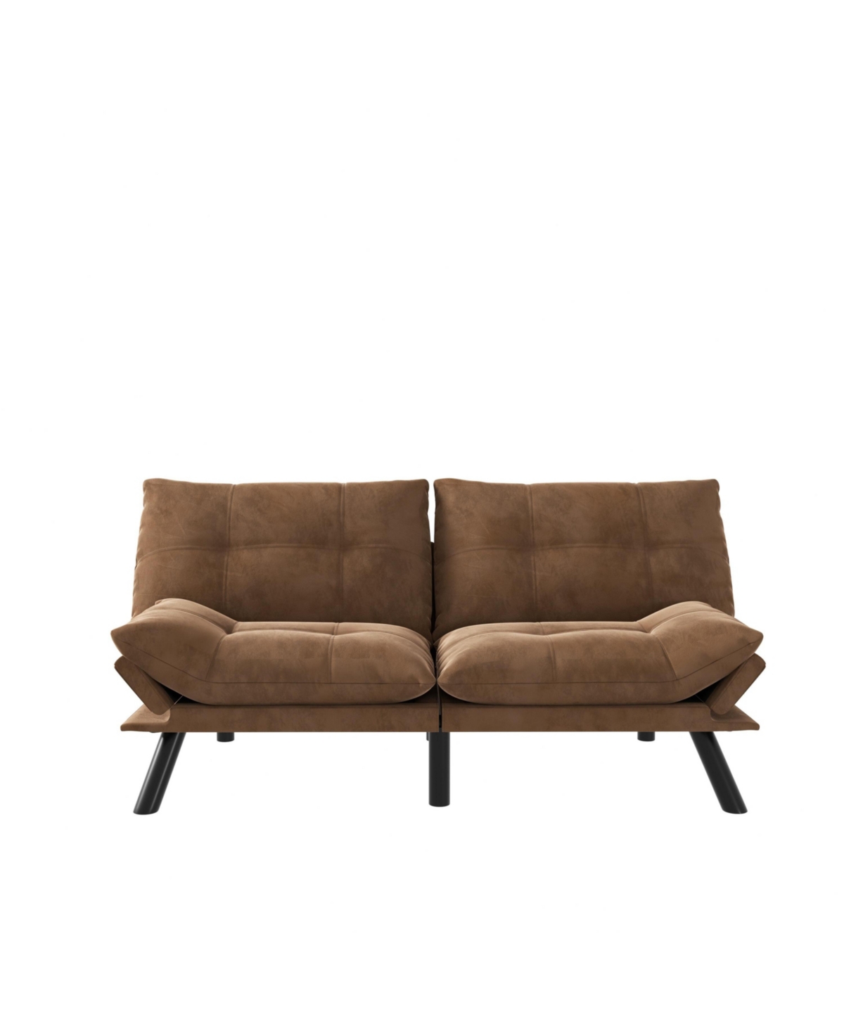 Click here for Jujabu Convertible Folding Modern Sofa Bed - Brown prices
