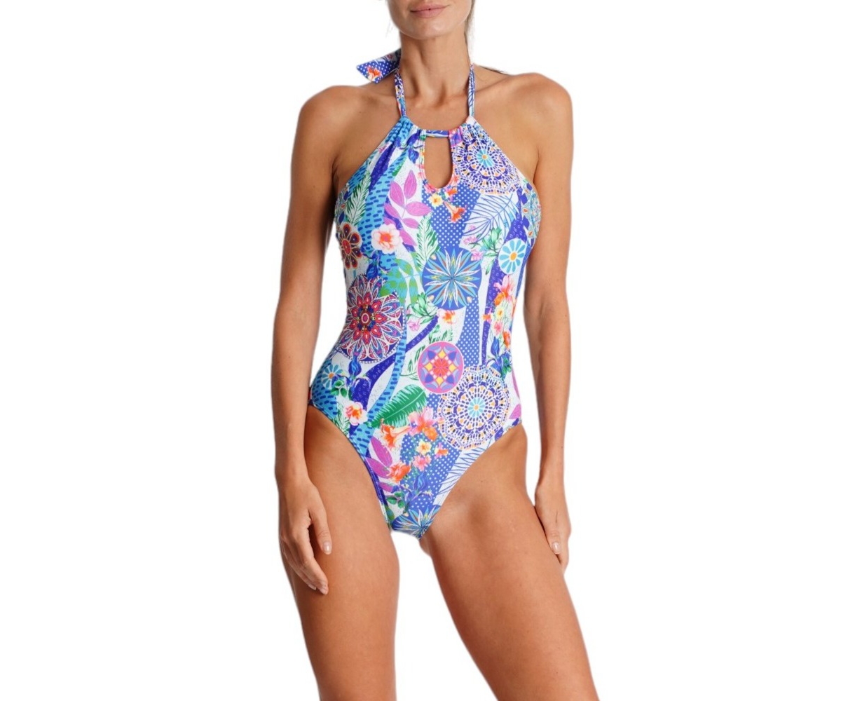 Click here for La Moda Clothing Womens Wrap One Piece Swimsuit prices