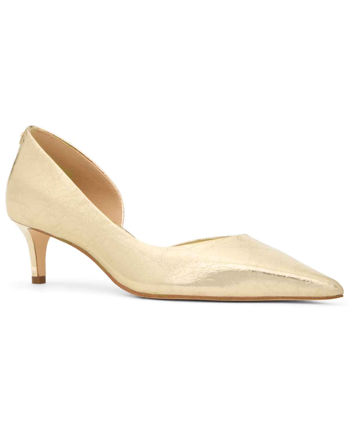 Click here for Michael Michael Kors Womens Elyse Kitten Pumps - P... prices