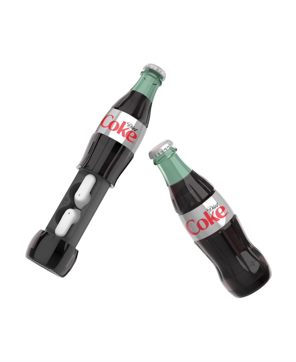 Click here for Diet Coke Wireless Earbuds 2.0 with Bottle Shaped... prices