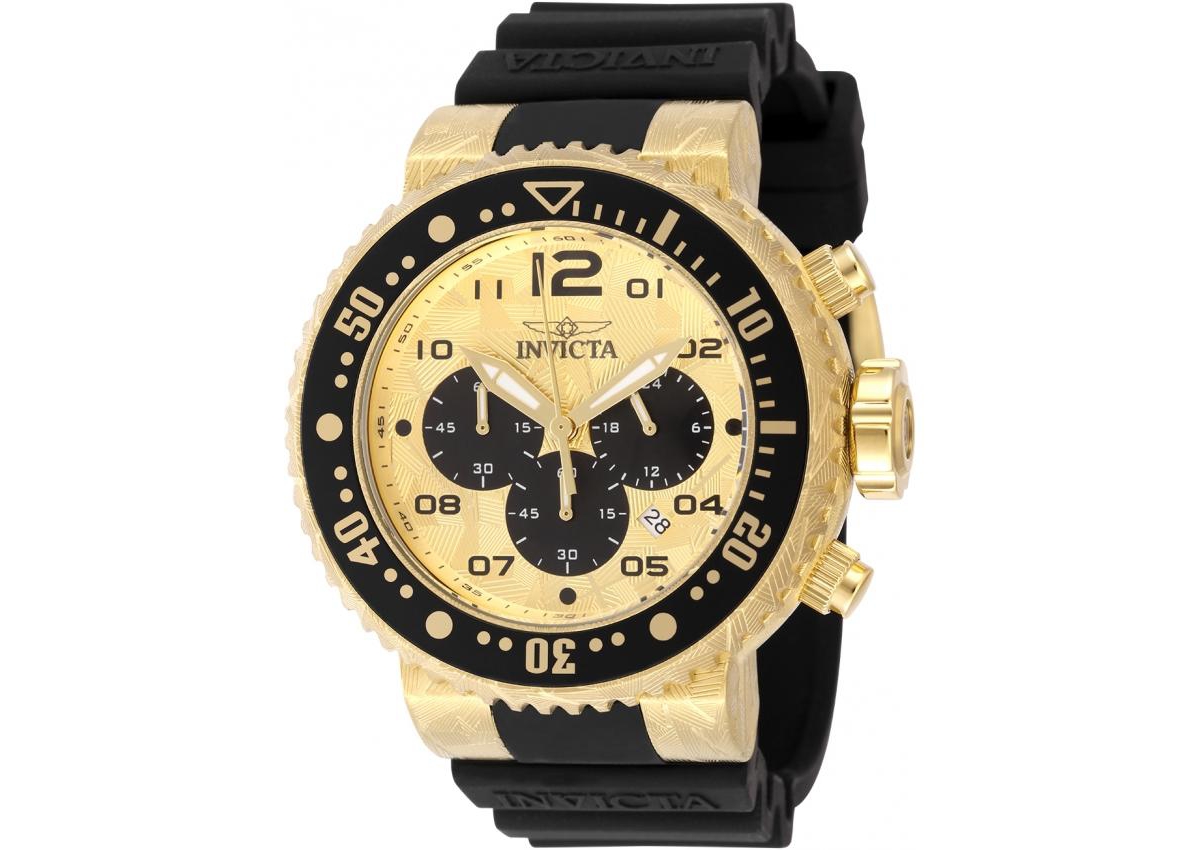 Click here for Invicta Mens 48618 Pro Diver Quartz Chronograph Go... prices