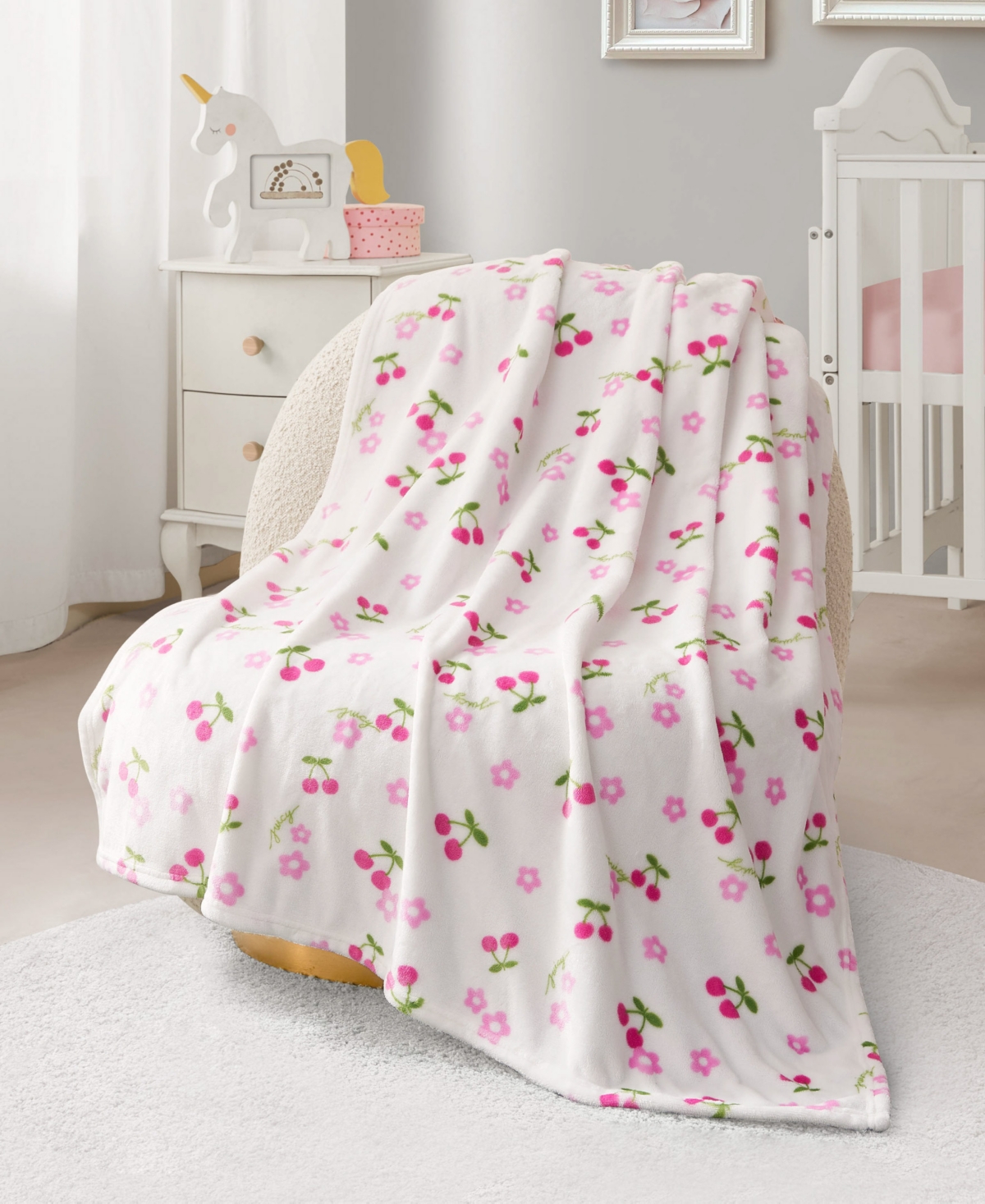 Click here for Juicy Couture Baby Plush Throw Blankets  40 x 50 -... prices