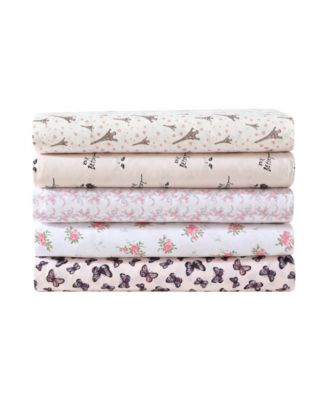Click here for Betsey Johnson Printed Brushed Microfiber Sheet Se... prices