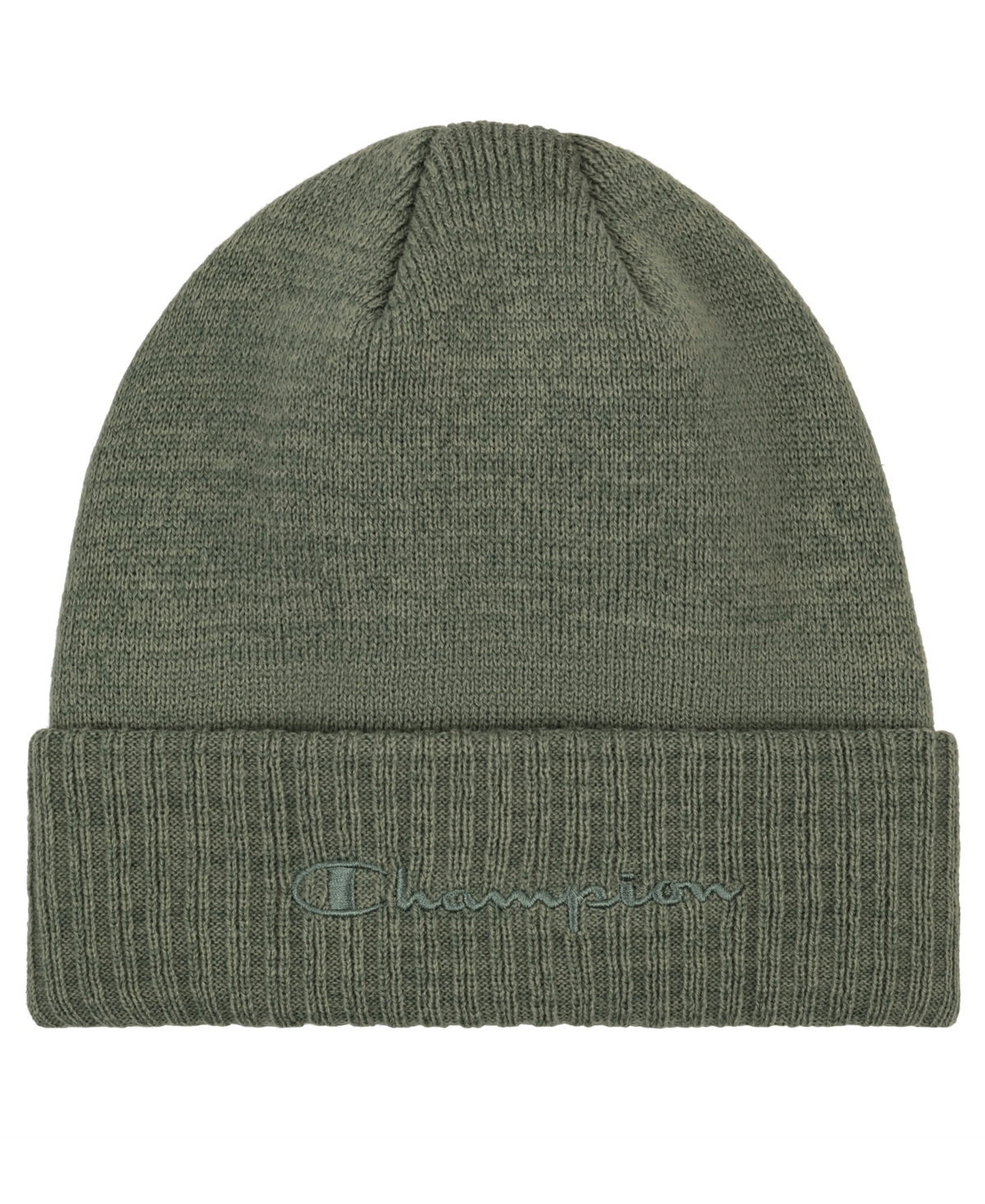 Click here for Champion Mens Script Cuff Beanie - Medium Green prices