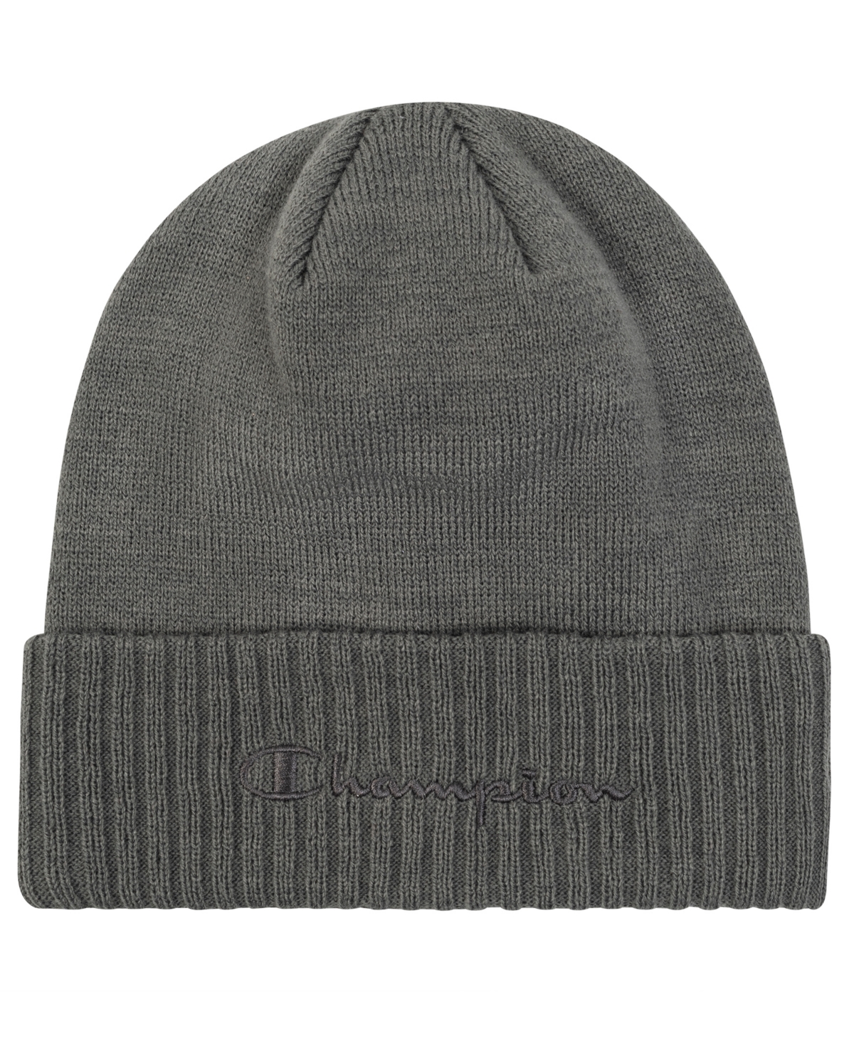 Click here for Champion Mens Script Cuff Beanie - Gray prices