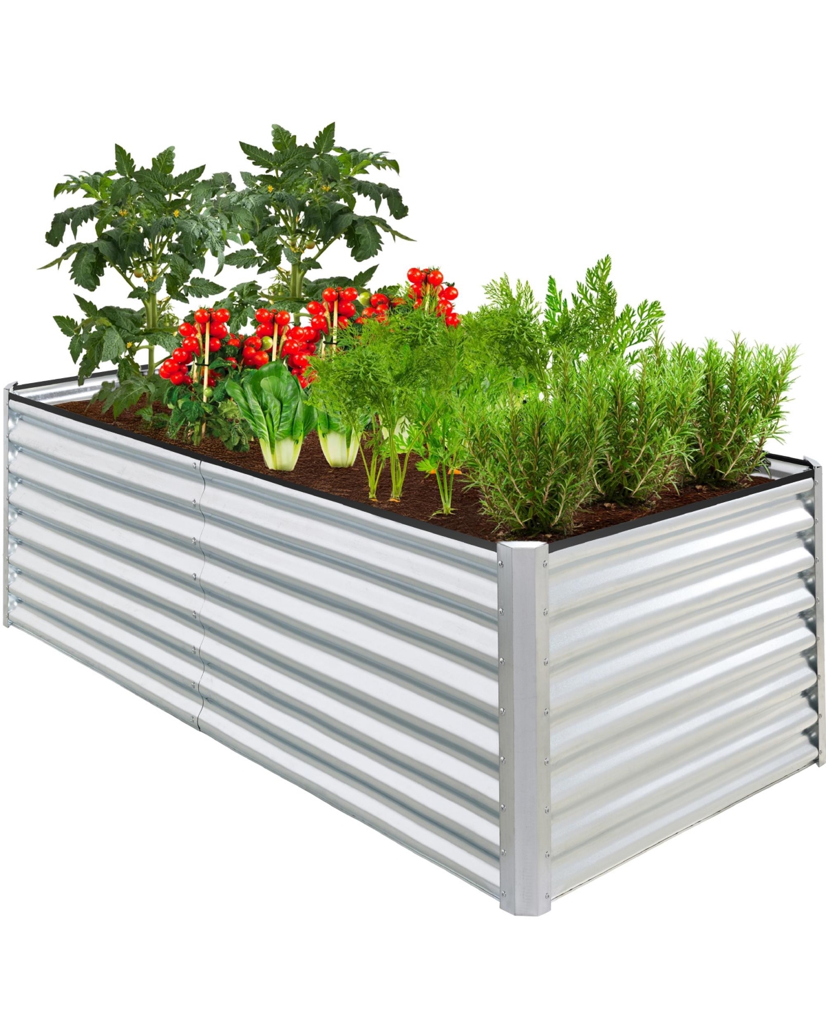 Click here for Best Choice Products 6x3x2ft Outdoor Metal Raised... prices