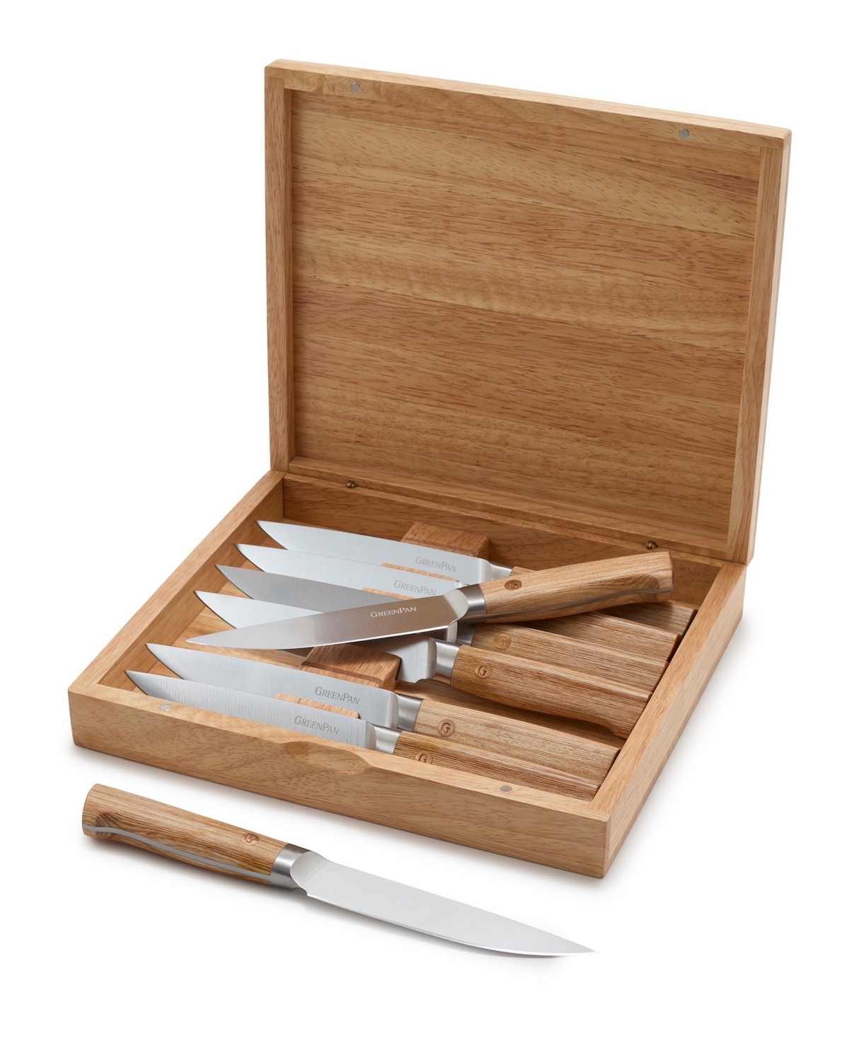 Click here for GreenPan Elite Cutlery 8-Pc. Steak Knife Block Set... prices