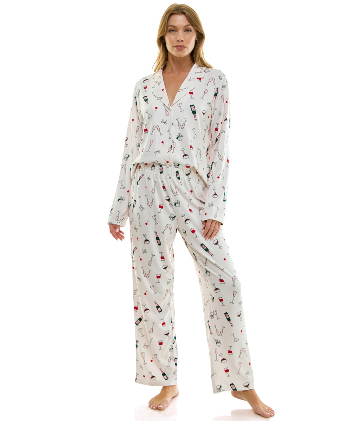 Click here for Sincerely Jules Womens Long Sleeve Top and Bottom... prices