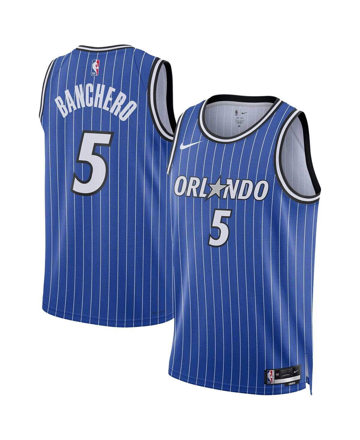 Click here for Nike Mens and Womens Paolo Banchero Blue Orlando M... prices