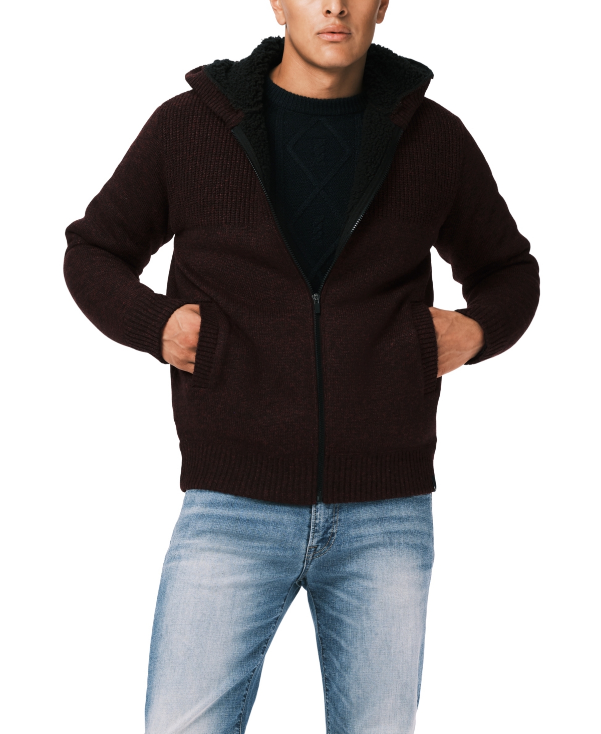 Click here for Buffalo David Bitton Mens Walmick Full-Zip Hooded... prices