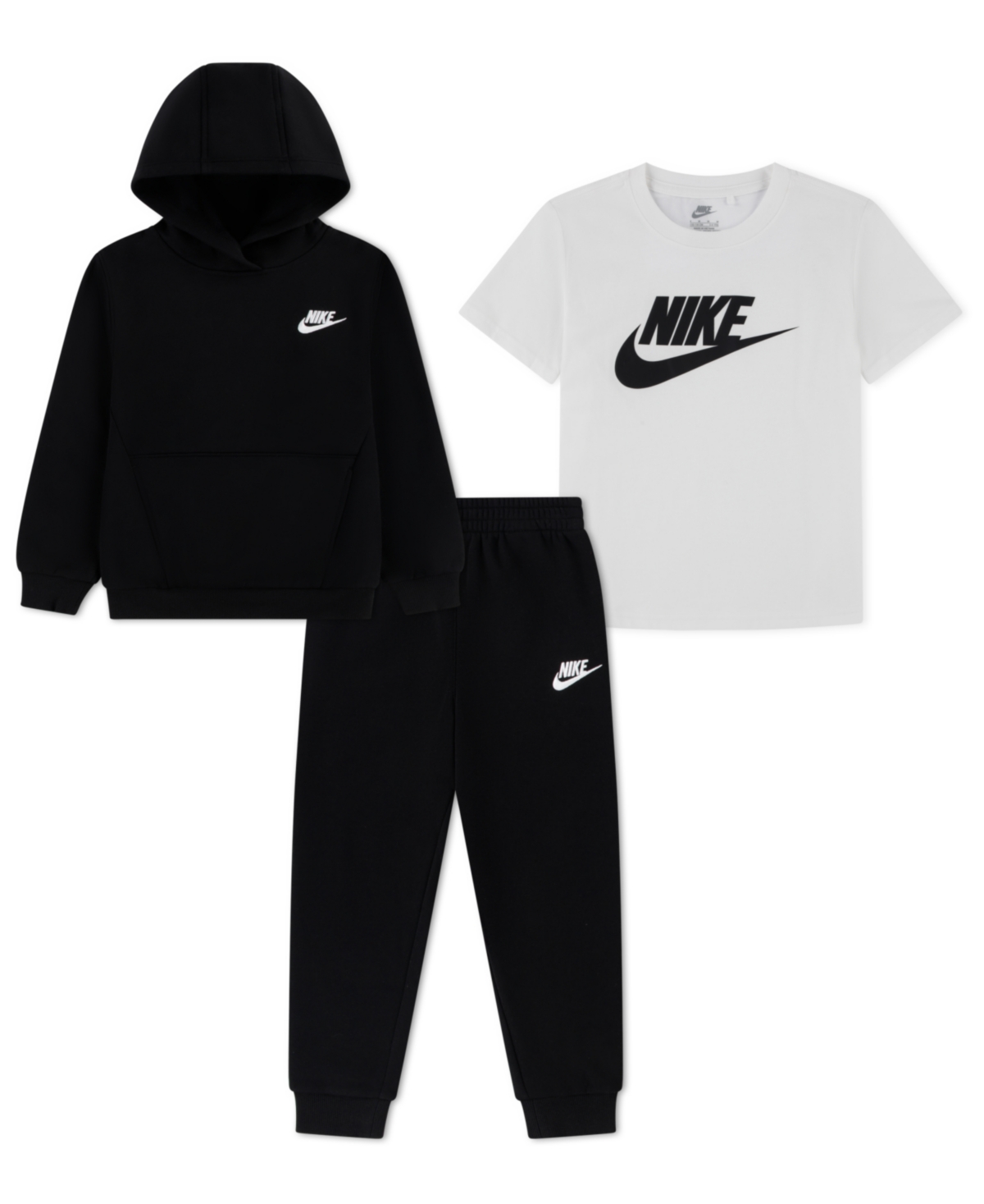 Click here for Nike Boy 4-7 Long-Sleeve Hoodie  T-Shirt and Jogge... prices