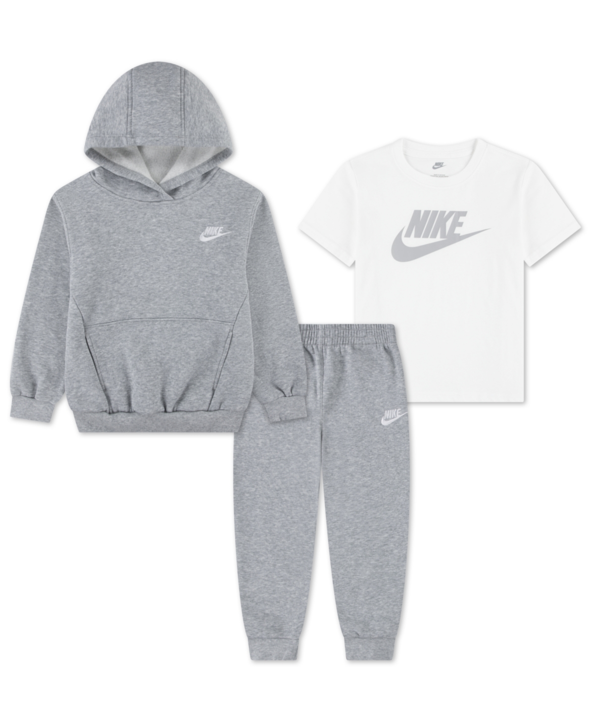 Click here for Nike Boy 4-7 Long-Sleeve Hoodie  T-Shirt and Jogge... prices