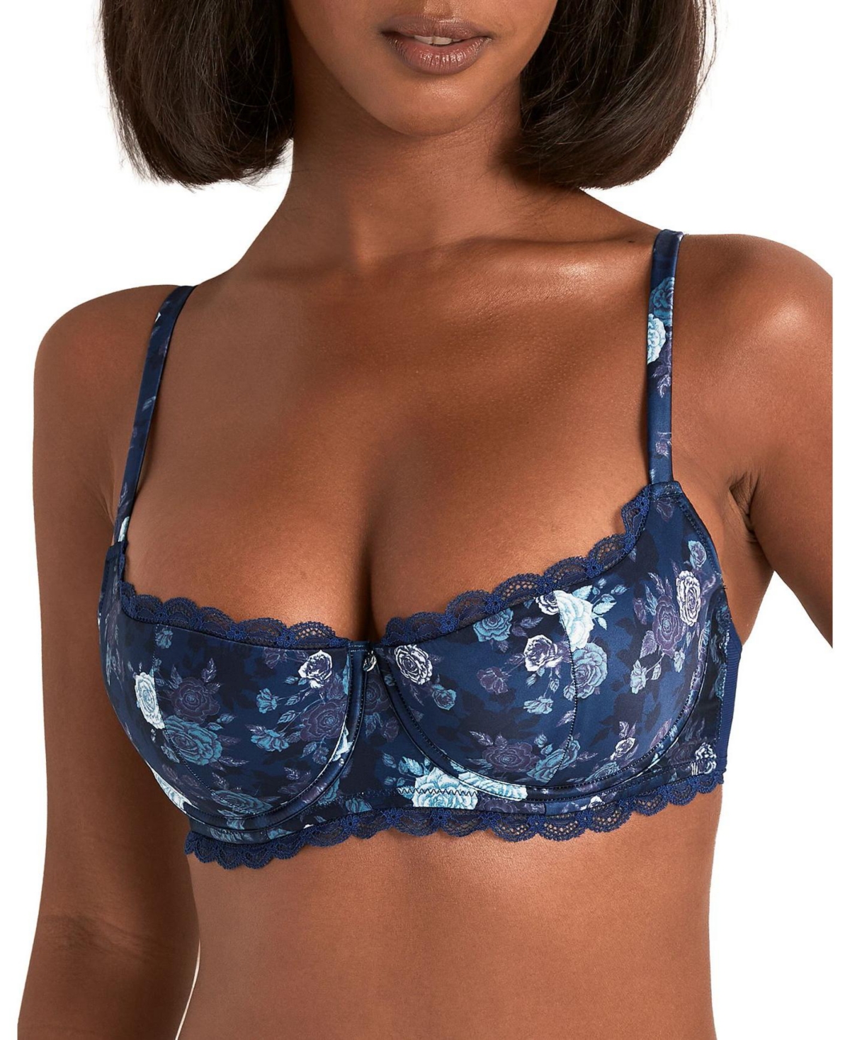 Click here for Adore Me Womens Elsie Contour Balconette Bra - Flo... prices