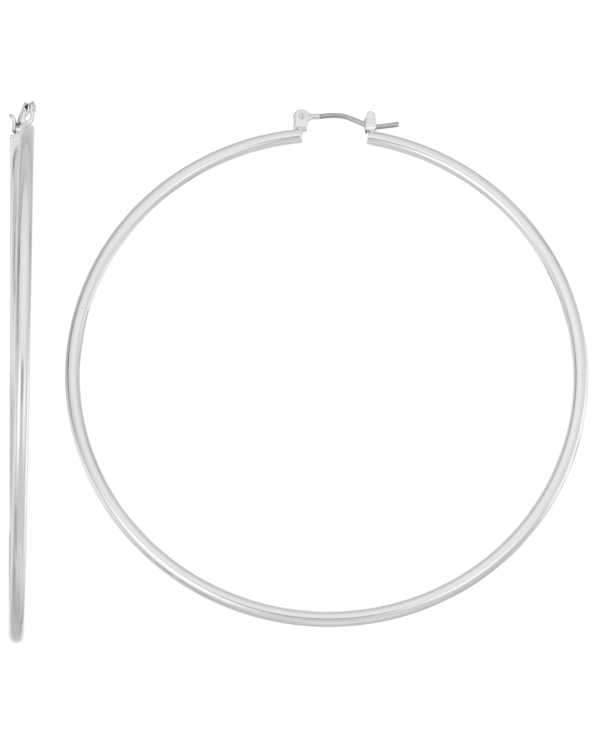 Click here for Nine West Silver-Tone Hoop Earrings - Silver prices