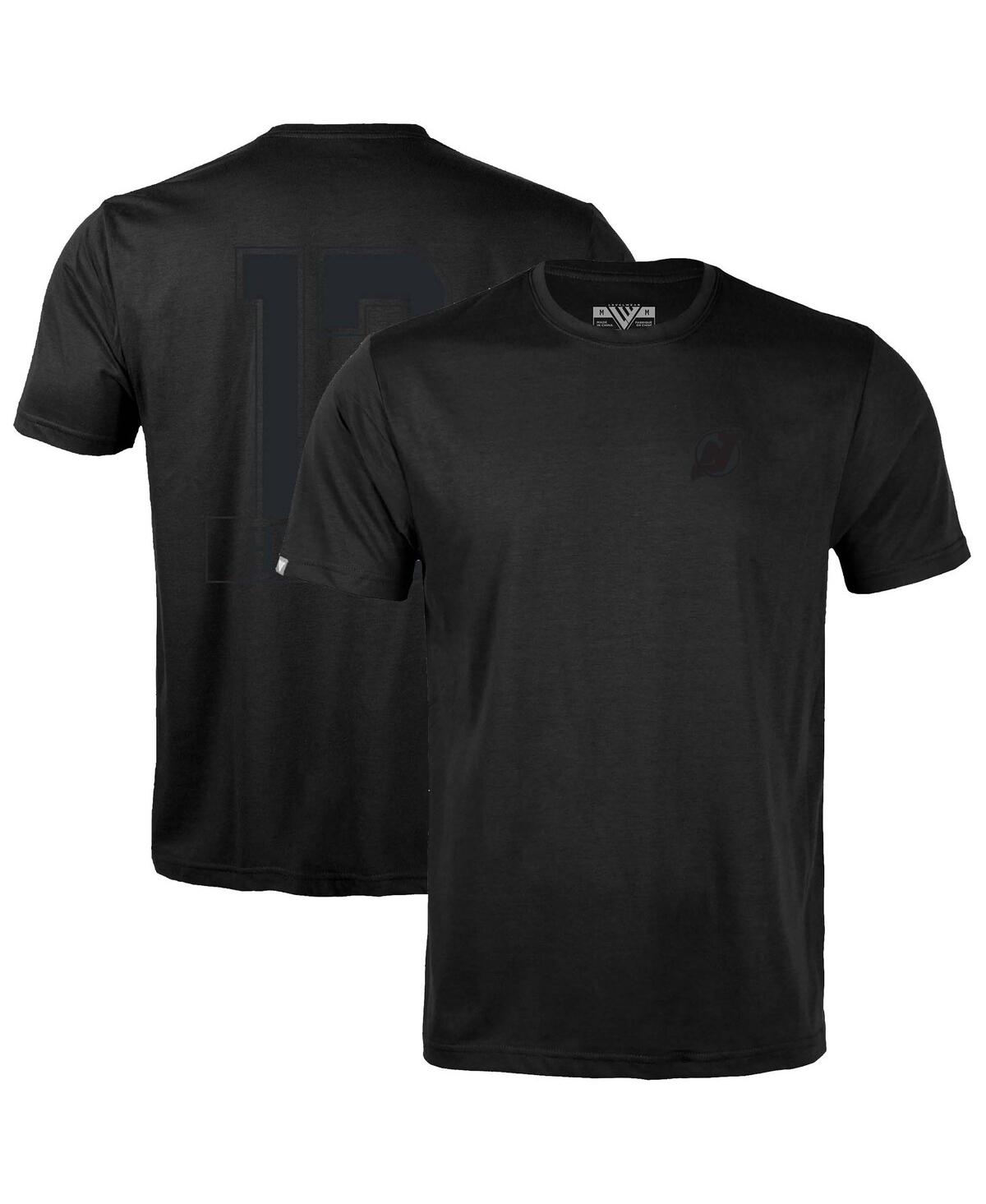 Click here for LevelWear Mens Nico Hischier Black New Jersey Devi... prices