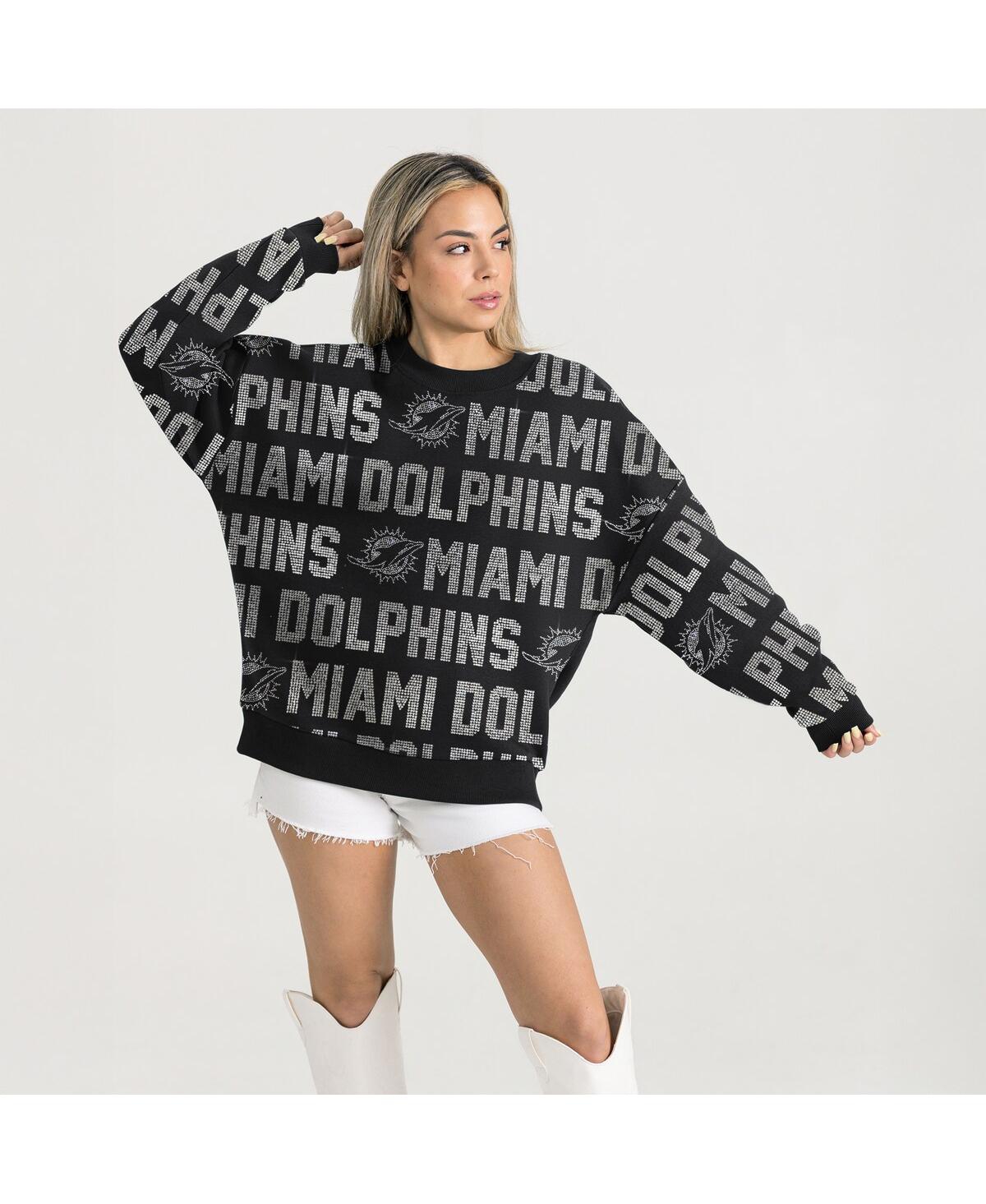 Click here for Gameday Couture Womens Black Miami Dolphins Relaxe... prices