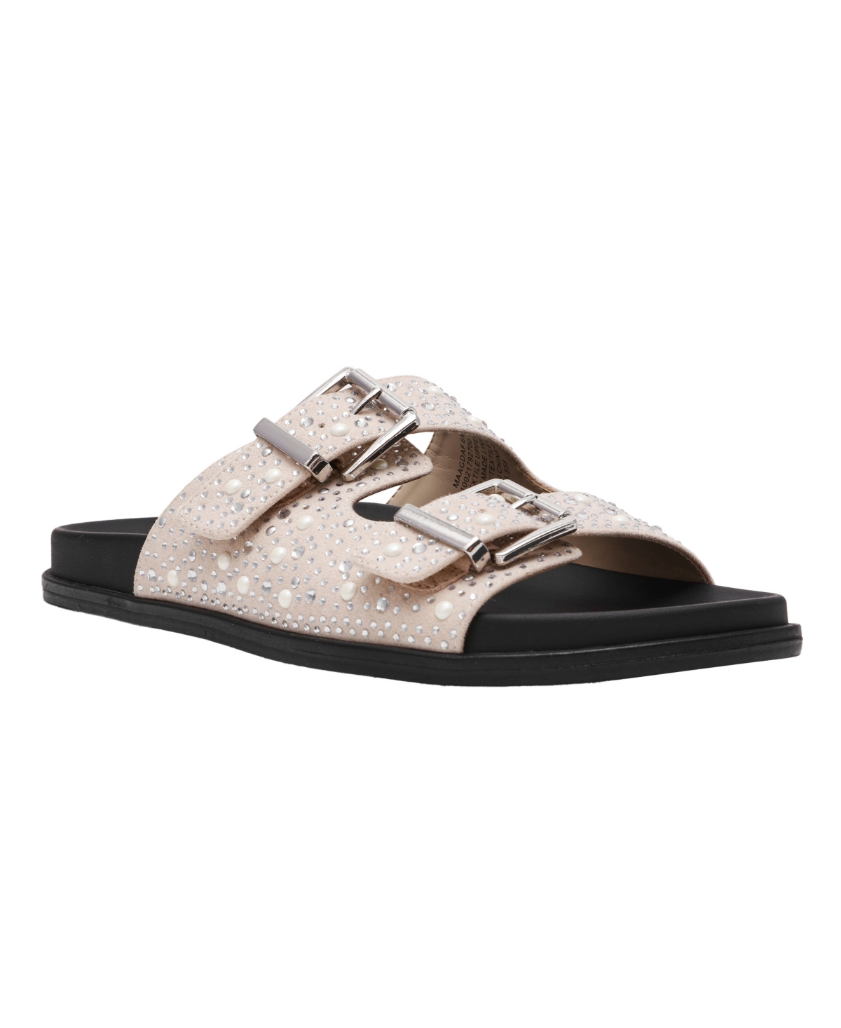 Click here for Wild Pair Womens Maagda Round Toe Slip On Sandals... prices