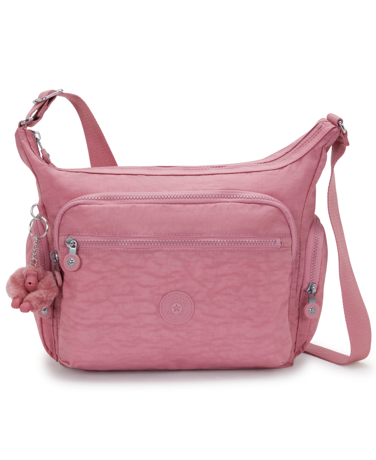 Click here for Kipling Gabbie Medium Crossbody Bag - Cosmo Pink prices