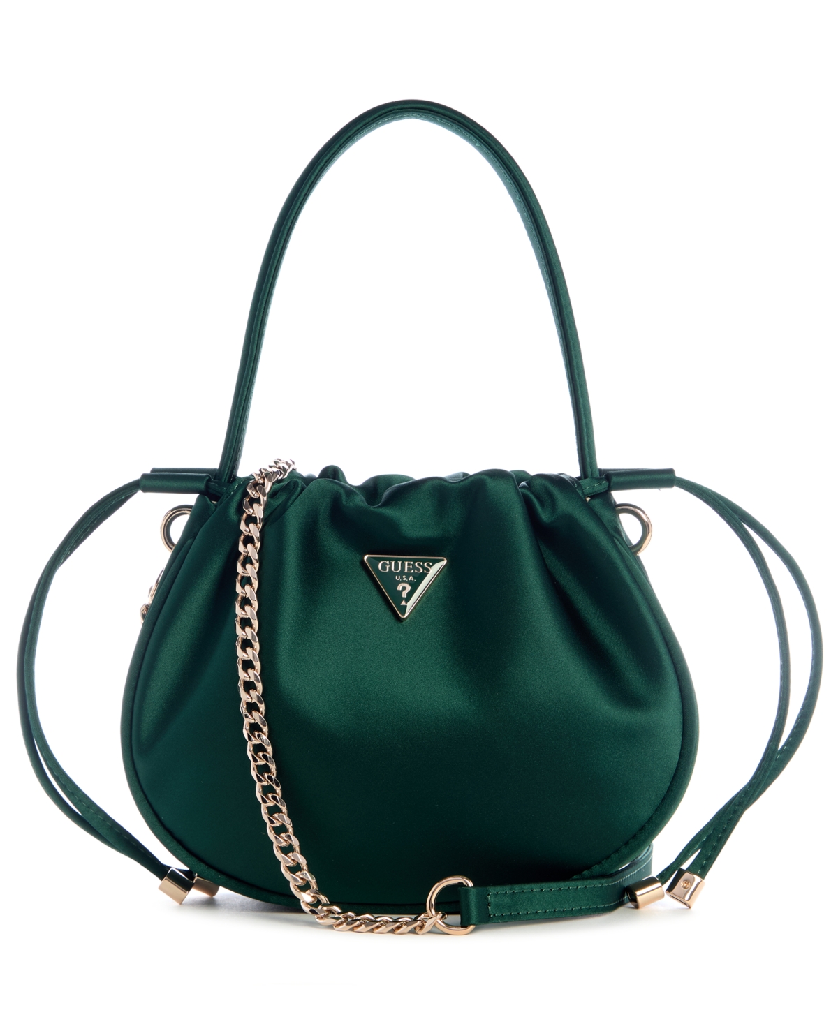 Click here for Guess Womens Elsie Mini Pouch - Emerald prices