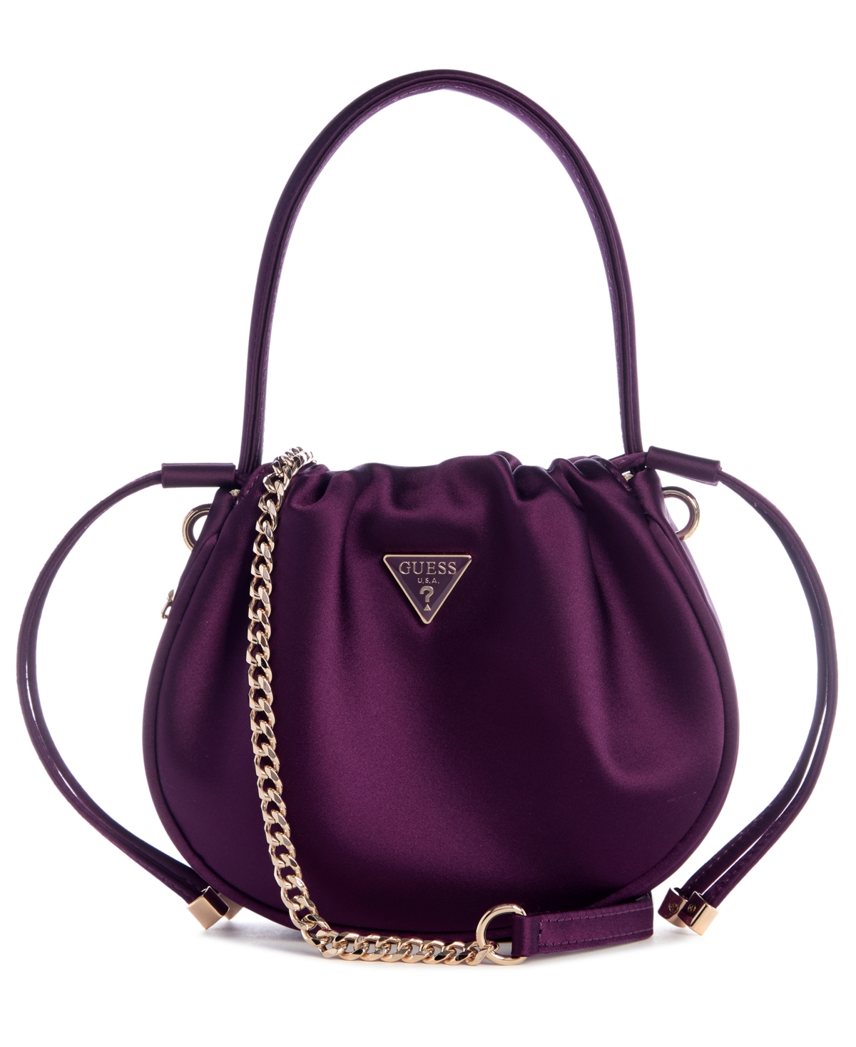 Click here for Guess Womens Elsie Mini Pouch - Amethyst prices