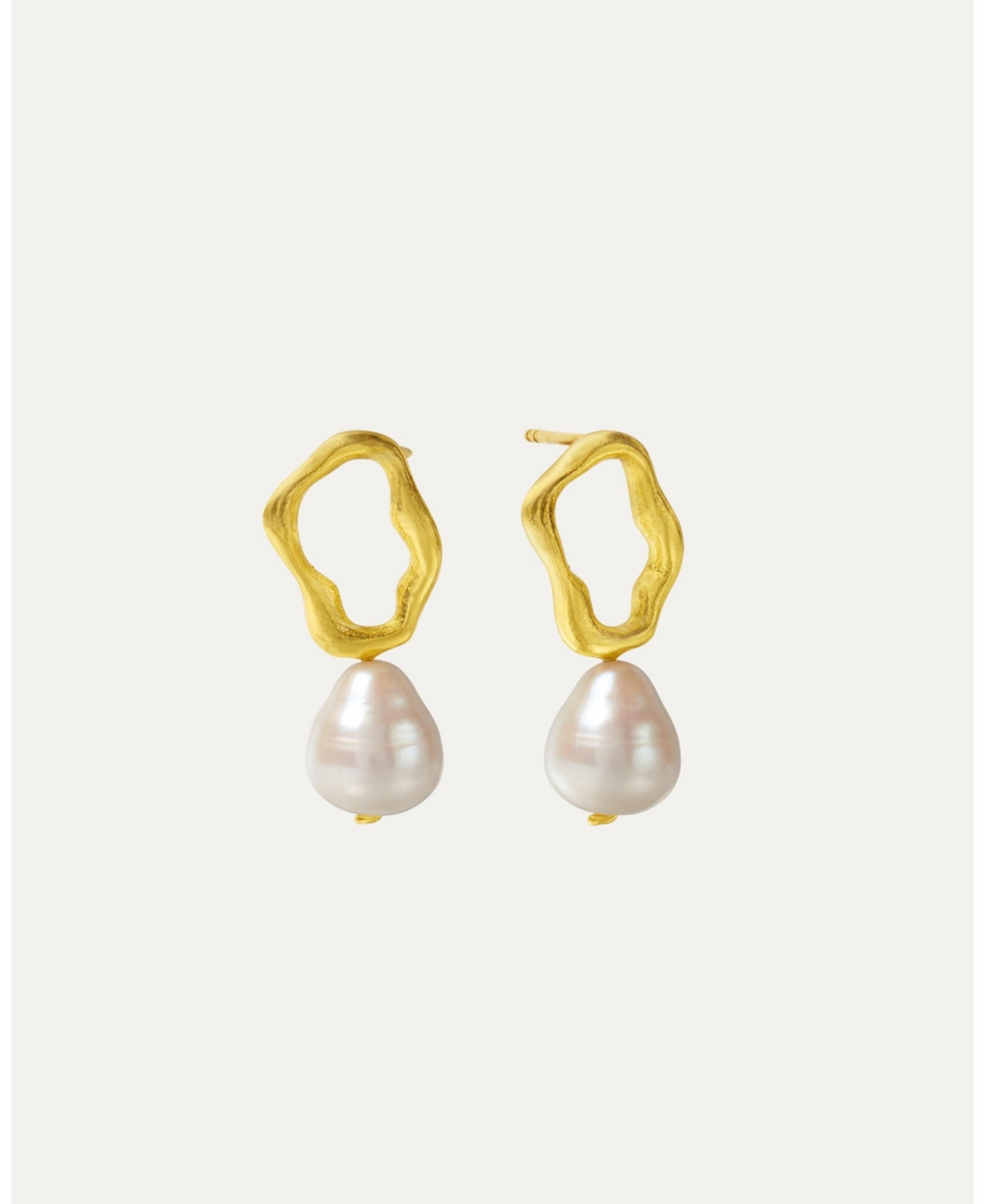 Click here for Ottoman Hands Gloria Stud Earrings - Gold prices