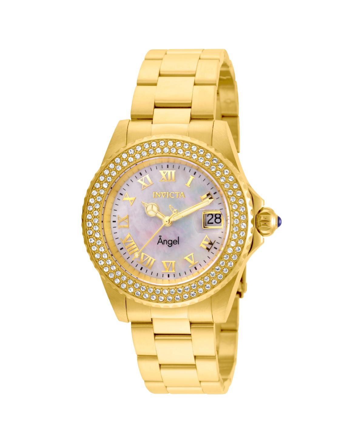 Click here for Invicta Womens 22875 Angel Quartz 3 Hand White Dia... prices