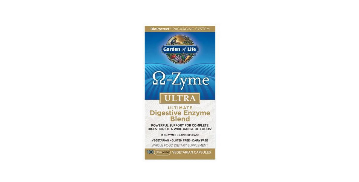 Click here for Garden of Life O-Zyme  Ultra 180 Caps prices