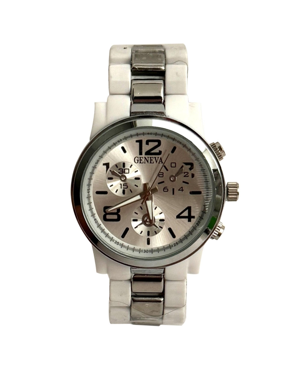 Click here for Olivia Pratt White and Silver tone Women Watch - W... prices