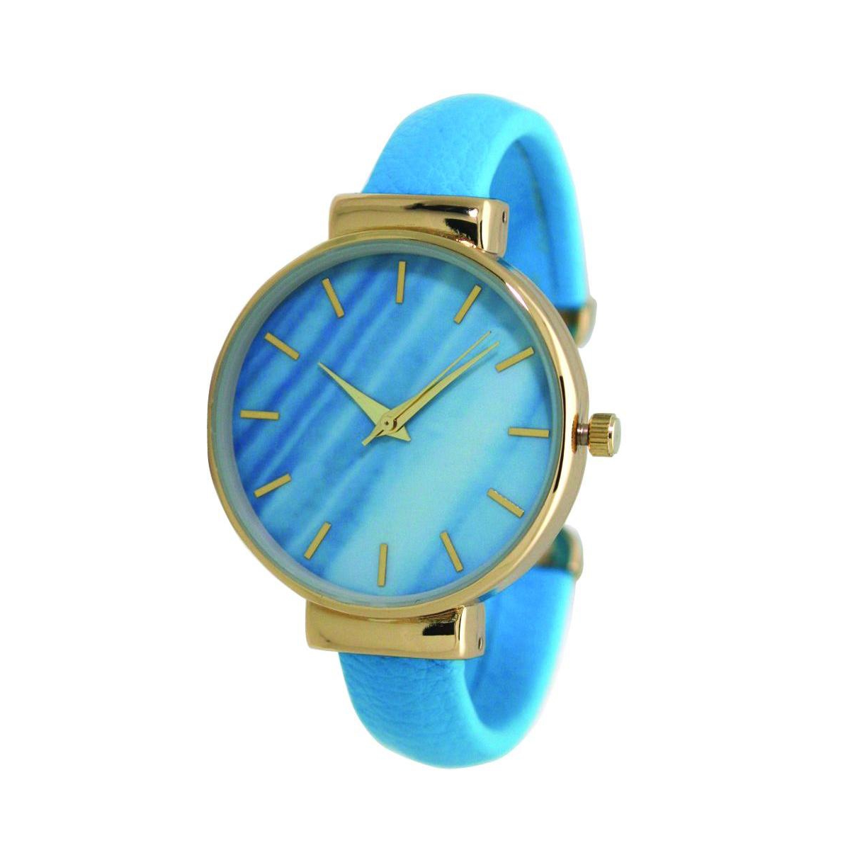 Click here for Olivia Pratt Leather Bangle Fashion Watch With Gra... prices