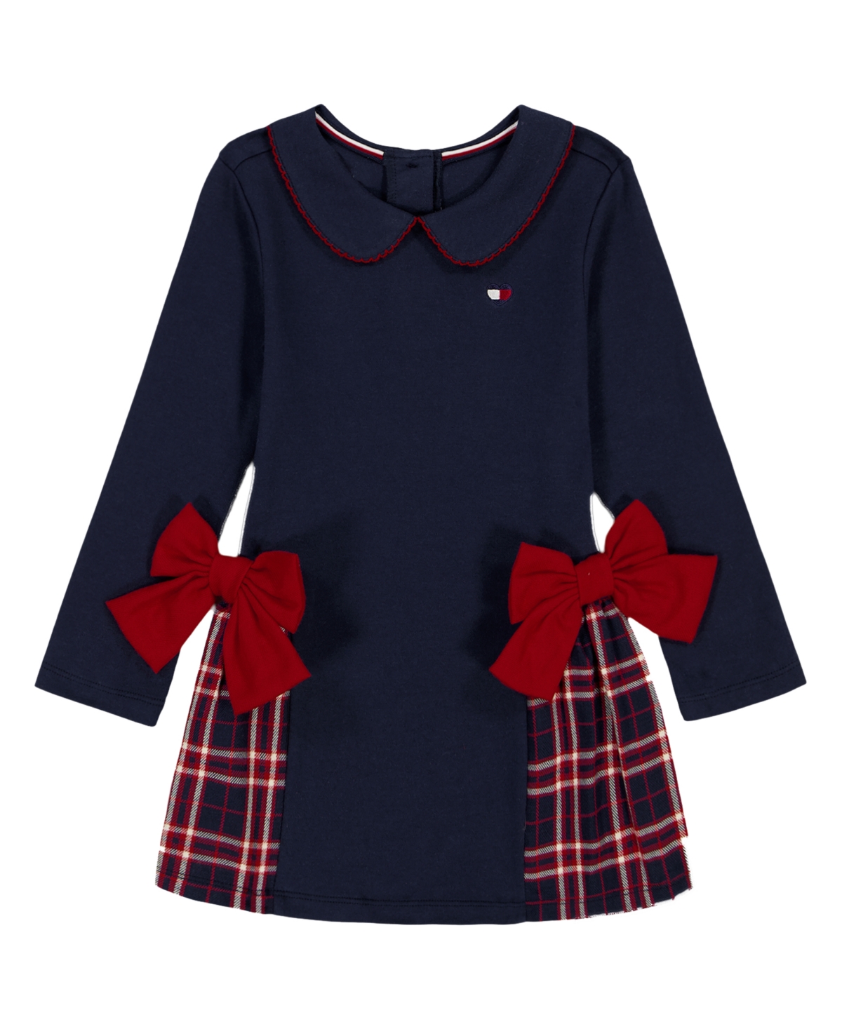 Click here for Tommy Hilfiger Girls 4-6X Peter Pan Collar Plaid D... prices