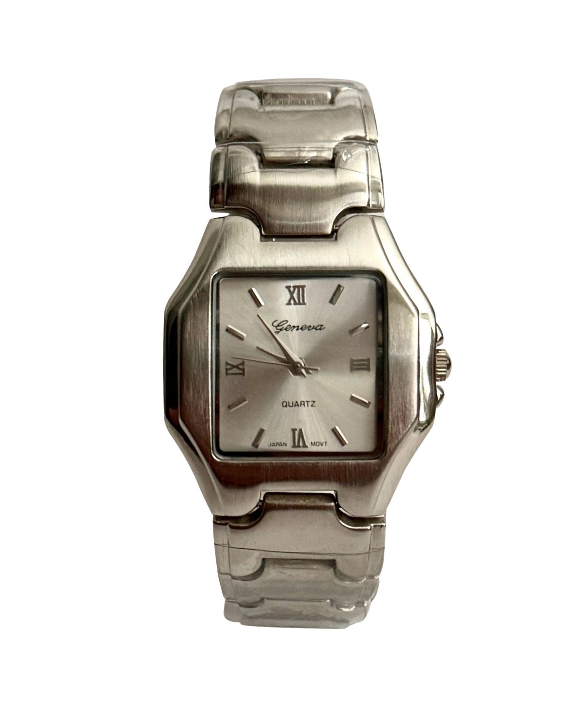 Click here for Olivia Pratt Square Thin Links Silver tone Women W... prices