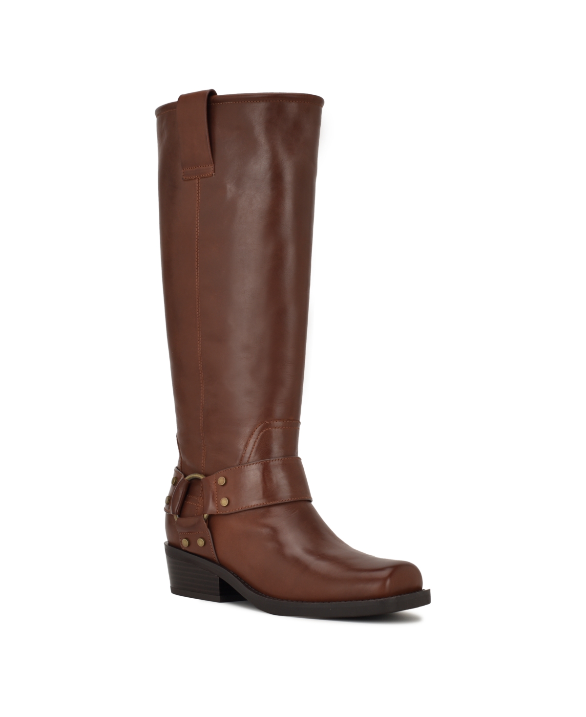 Click here for Nine West Womens Fawsta Tall Square Toe Boots - Br... prices