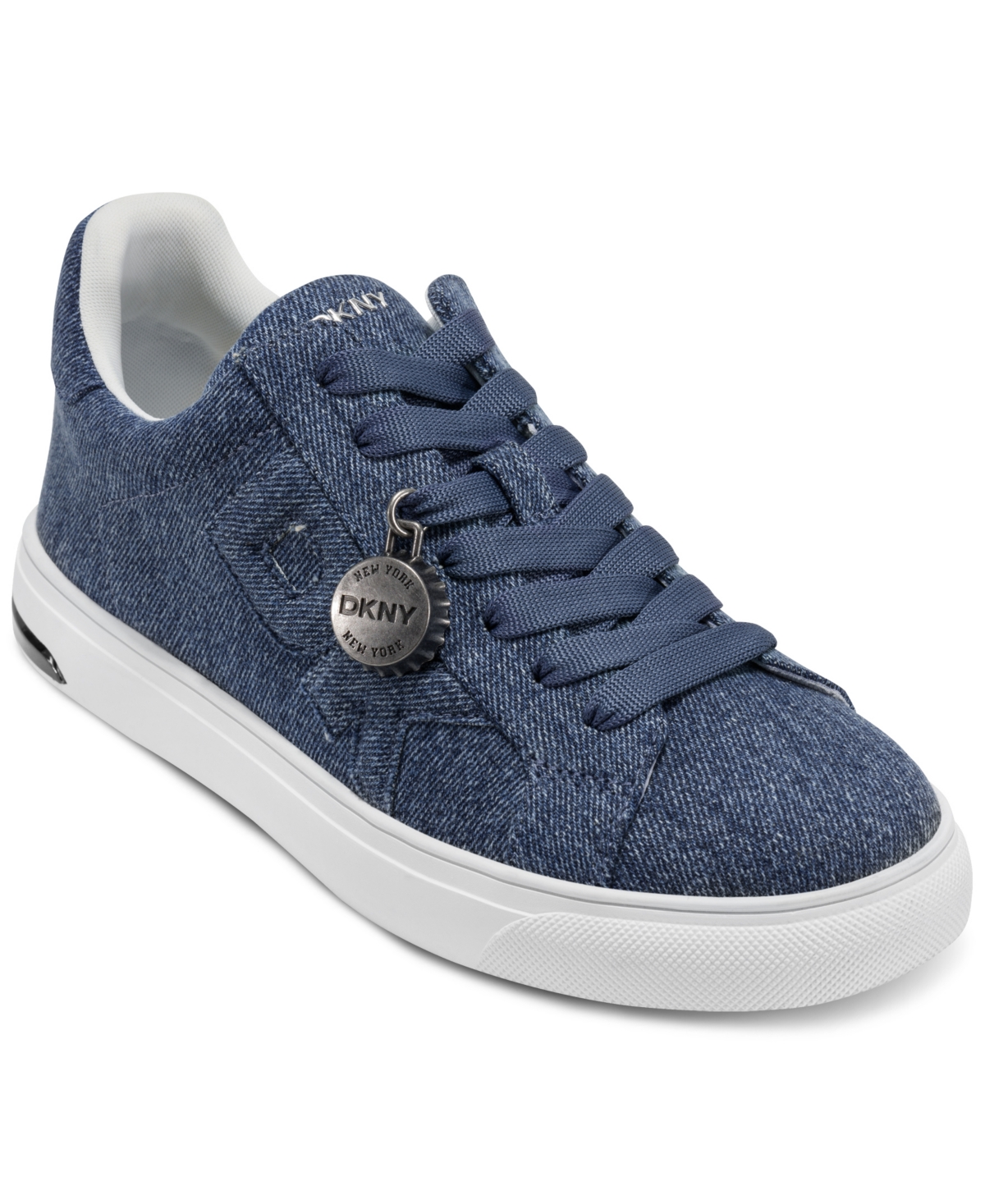 Click here for Dkny Womens Aisling Lace-Up Sneaker - Dark Blue prices