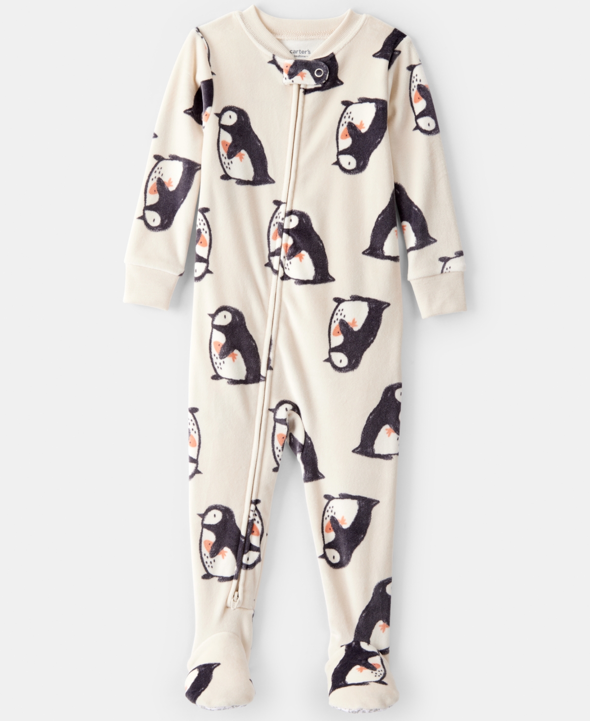 Click here for Carters Baby Boys Train Printed Footed Long-Sleeve... prices