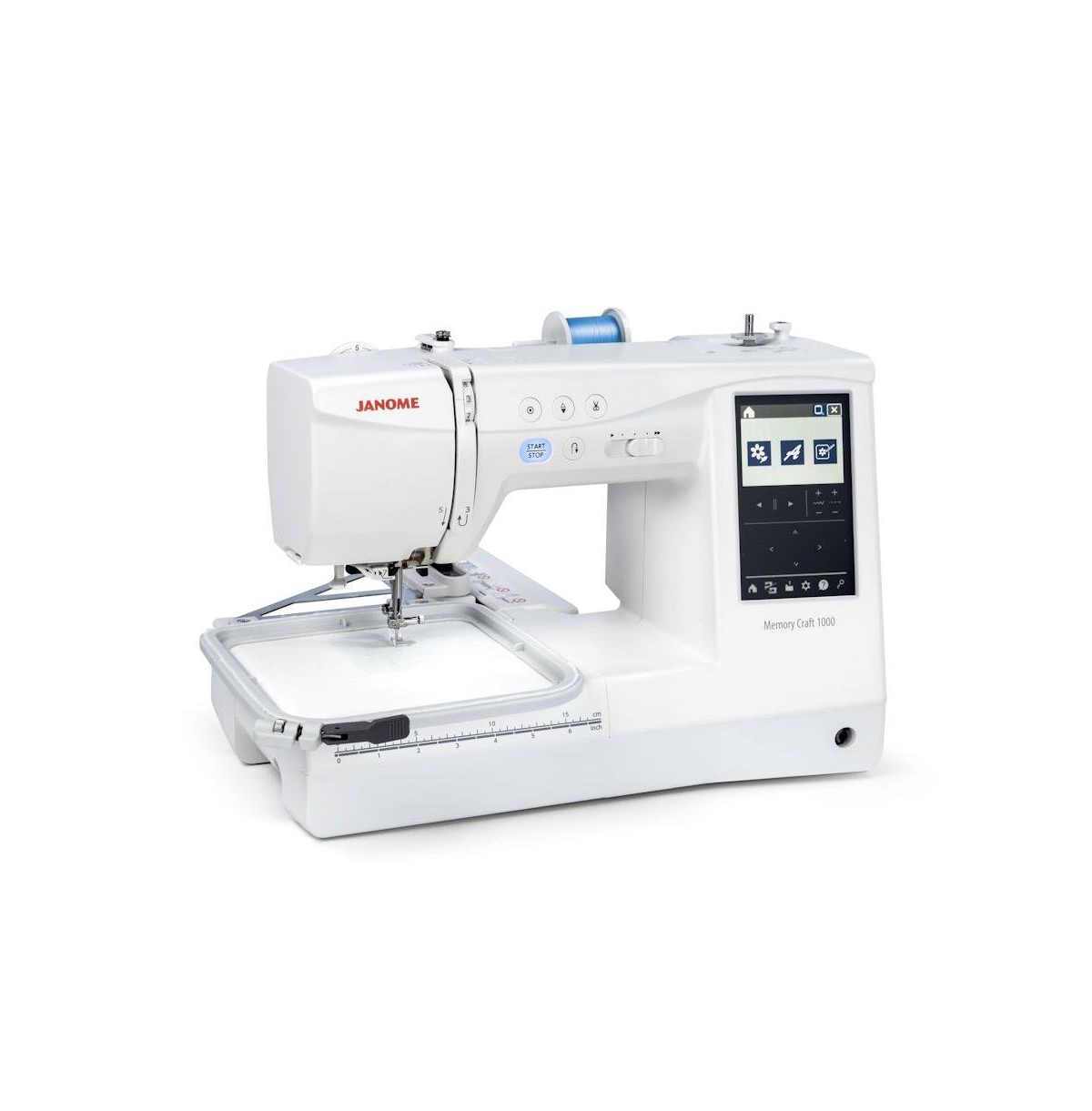 Click here for Janome Memory Craft 1000E Embroidery Machine prices