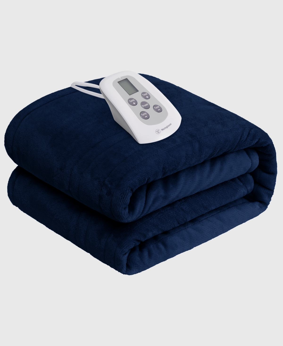 Click here for Westinghouse Heated Flannel Blanket  Twin - Navy prices