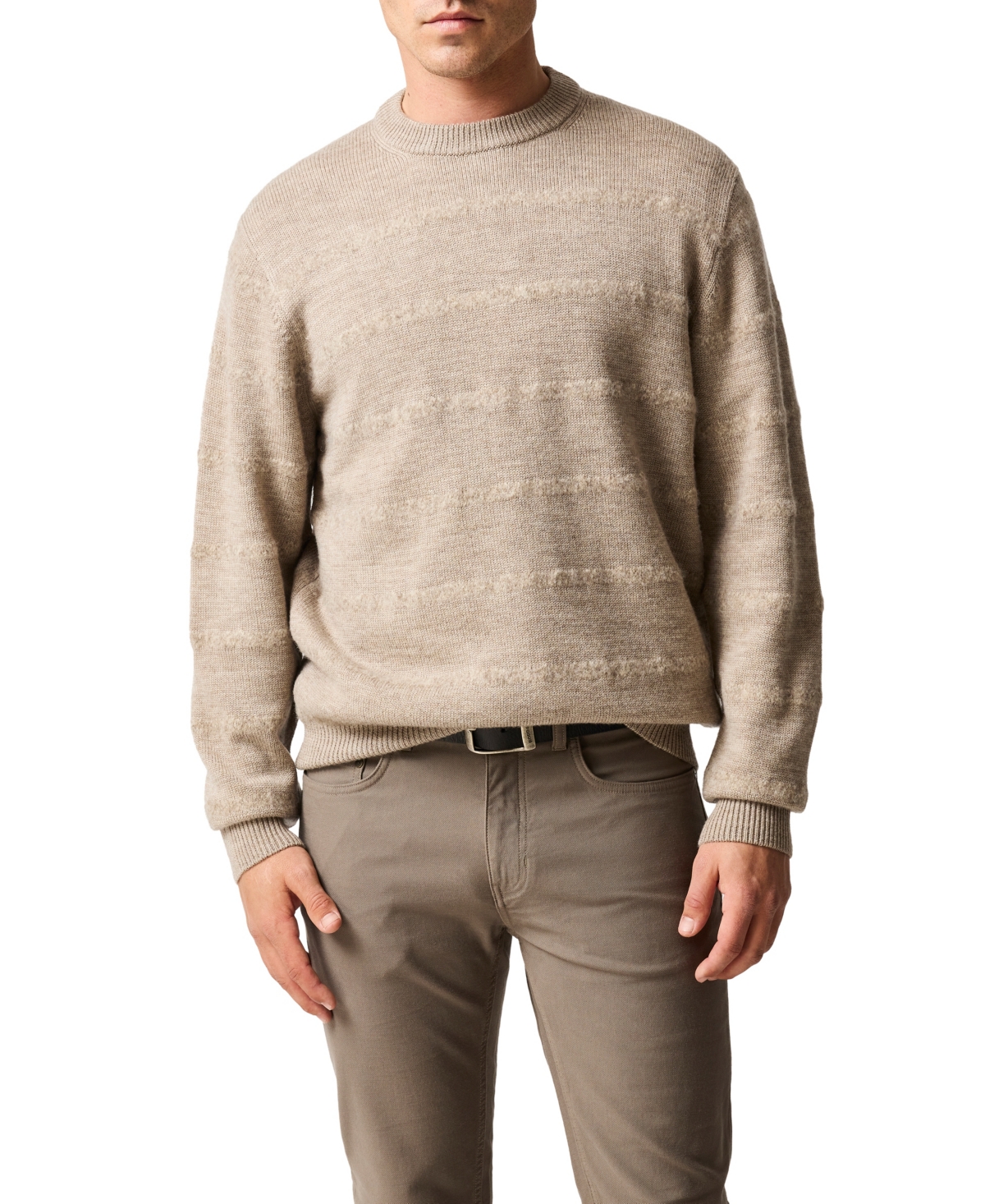 Click here for Rodd & Gunn Mens Bills Way Sweater - Natural prices