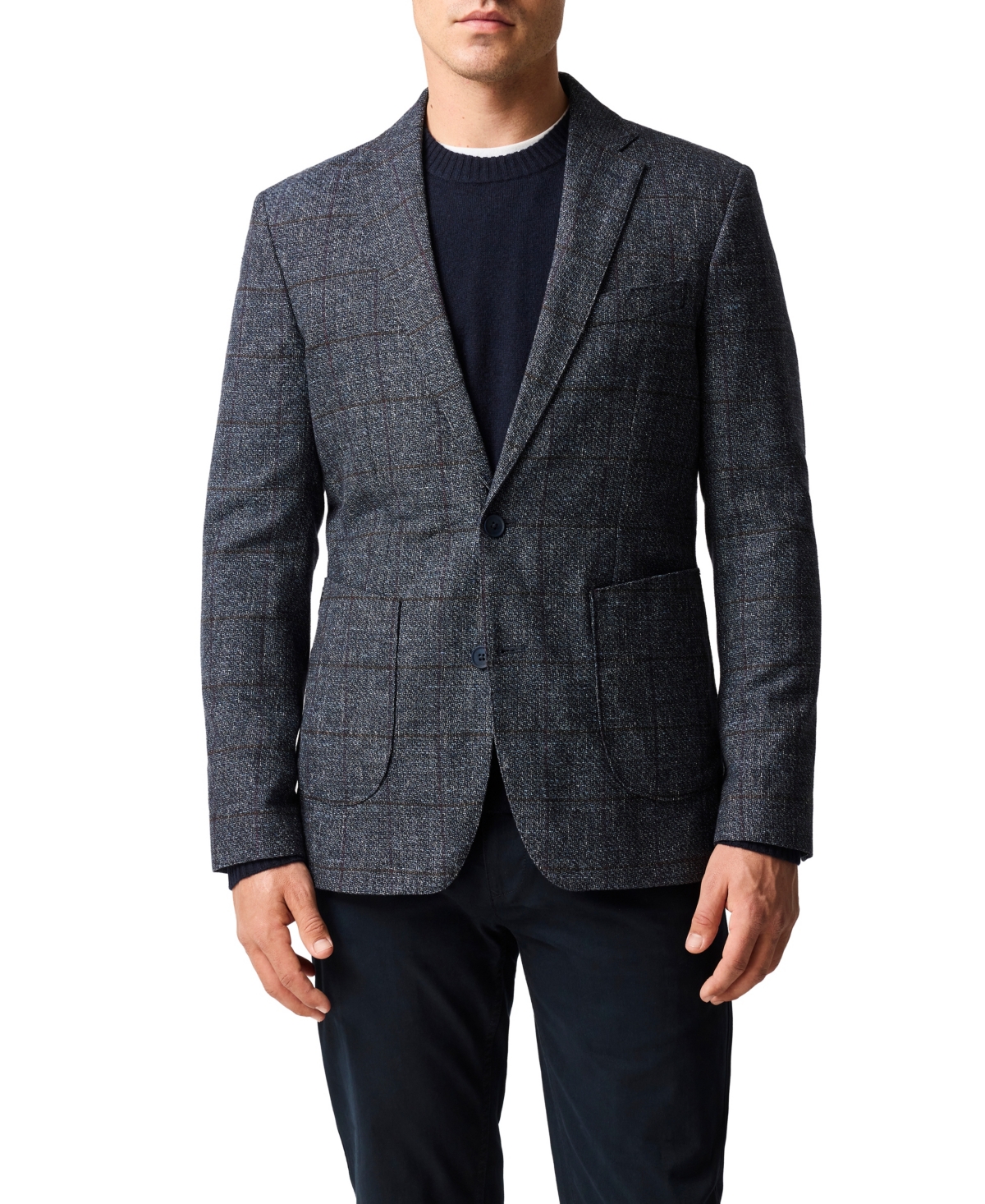 Click here for Rodd & Gunn Mens Selwyn Island Blazer - Pewter prices