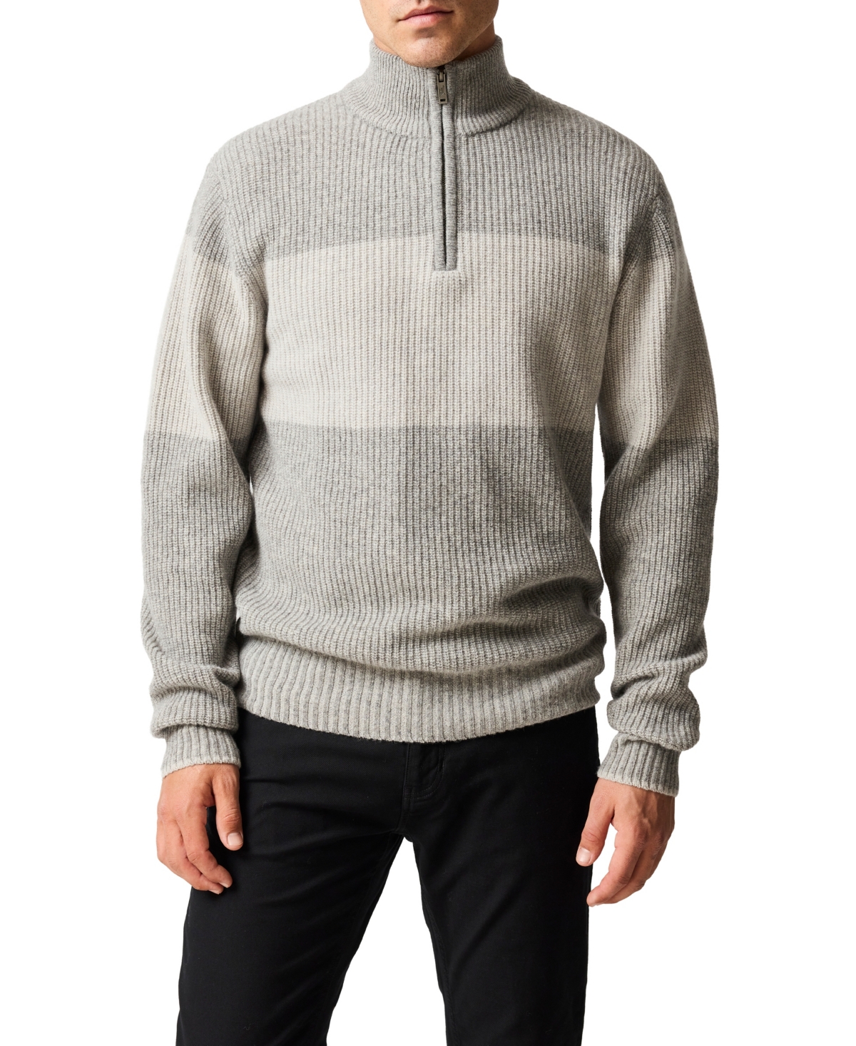 Click here for Rodd & Gunn Mens Hudson Kinit Sweater - Ash prices
