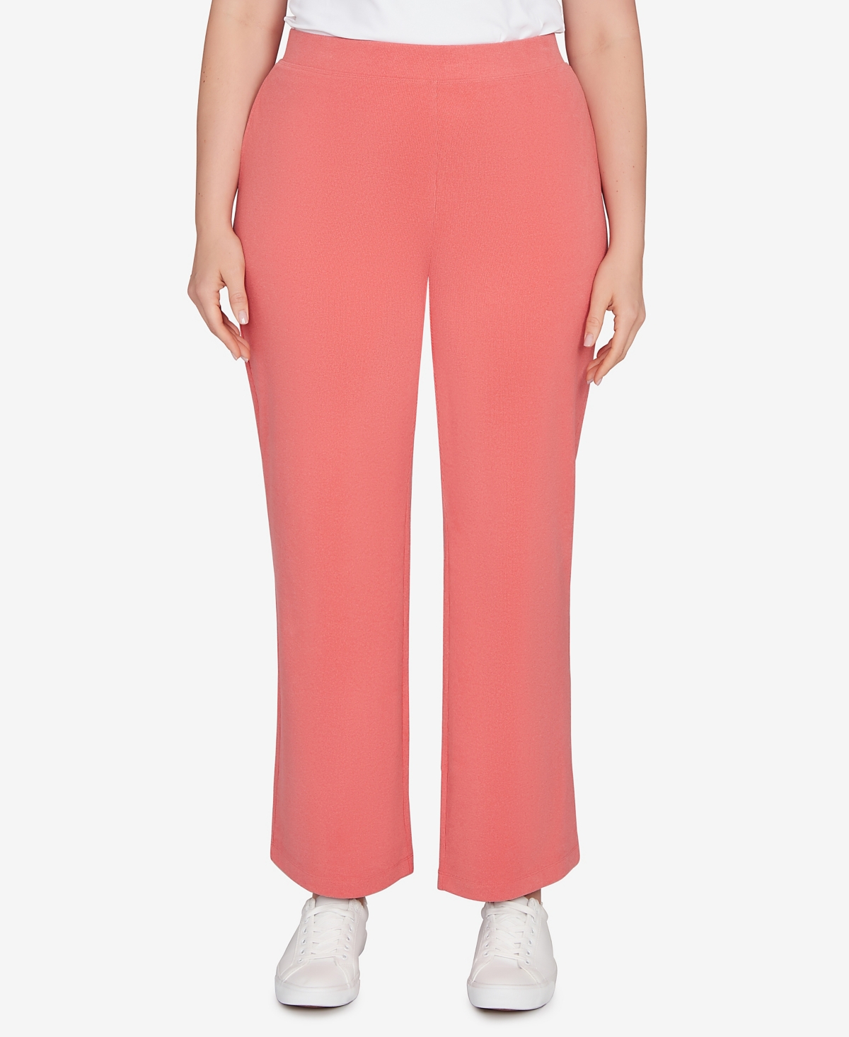 Click here for Ruby Rd. Plus Size Luxe Rib Knit Leisure Pants - B... prices